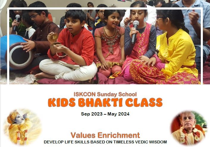 Kids Bhakti Class @ ISKCON Sacramento - ISKCON Folsom